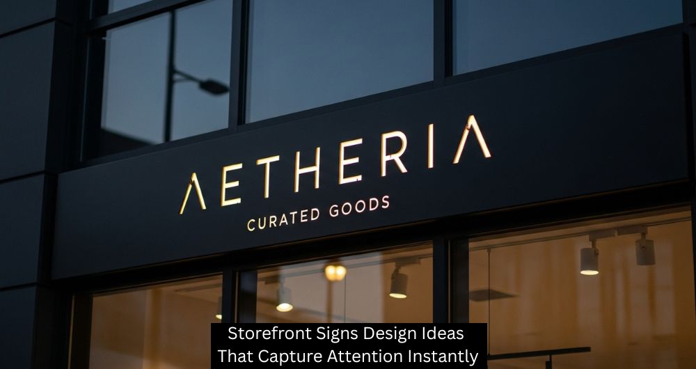 Storefront Signs Design Ideas That Capture Attention Instantly - The ...